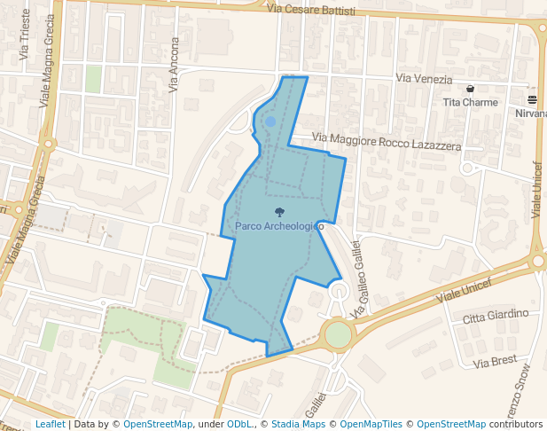 Parco Archeologico in Taranto | Map and Routes