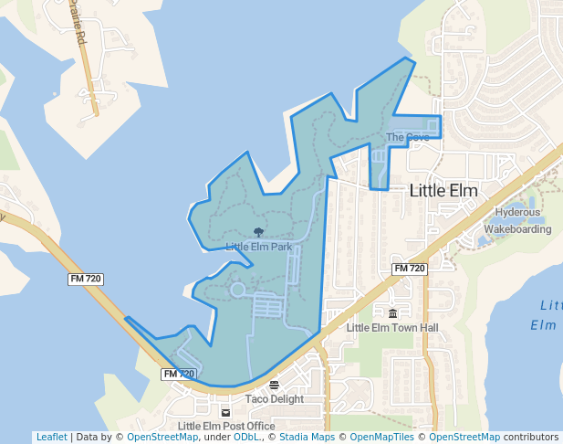 Little Elm Park in Little Elm | Map and Routes