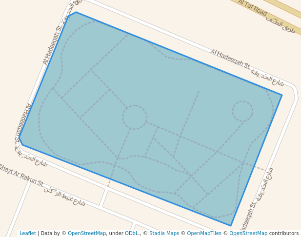 Al Rahba Park in الرحبة | Map and Routes