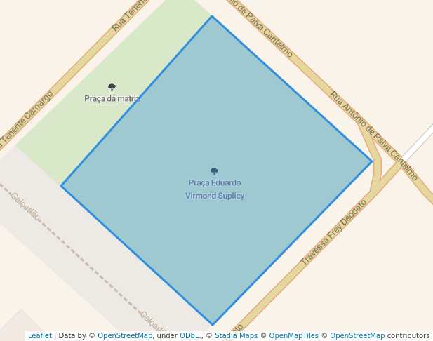 Praça Eduardo Virmond Suplicy in Francisco Beltrão | Map and Routes