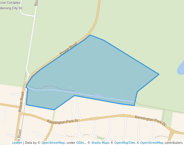 Sydney Pargeter Recreation Area in Endeavour Hills | Map and Routes