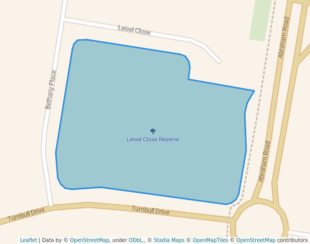 Leisel Close Reserve in Upper Coomera | Map and Routes