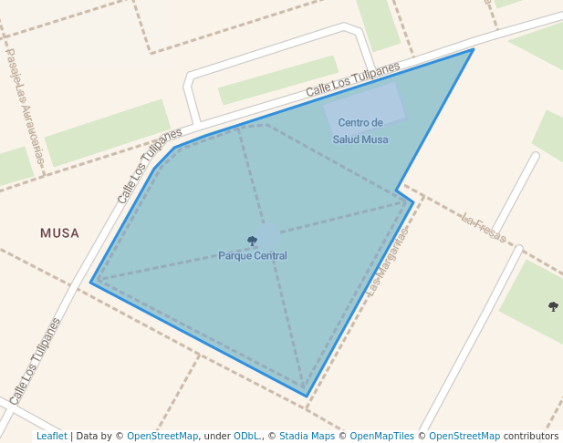 Parque Central in La Molina | Map and Routes