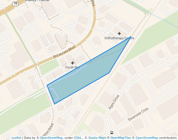 Ottawa Business Park in Ottawa | Map and Routes