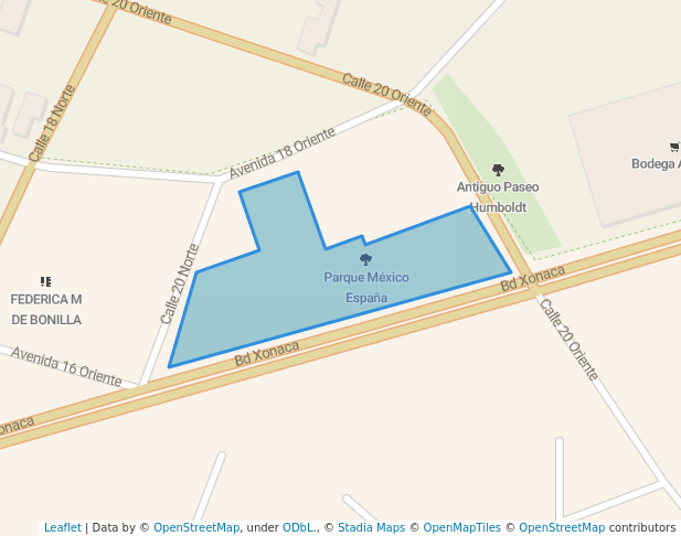 Parque México España o Skate Plaza in Heroica Puebla de Zaragoza | Map ...