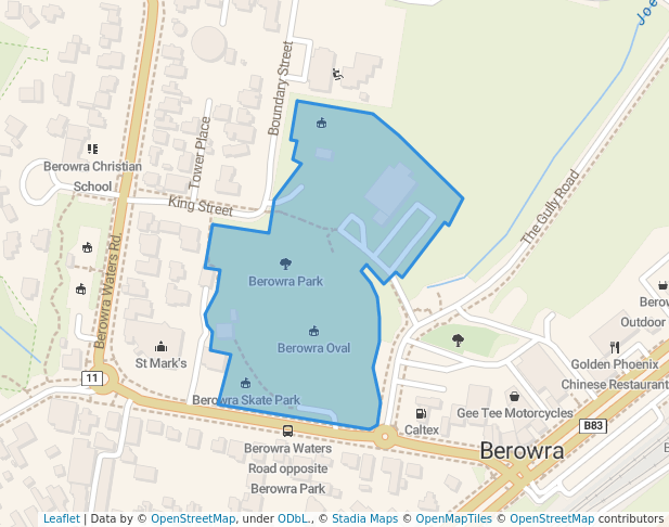 Berowra Park in Berowra | Map and Routes