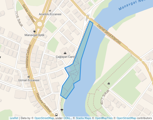 Hüseyin Önder Gökmen Parkı in Manavgat | Map and Routes