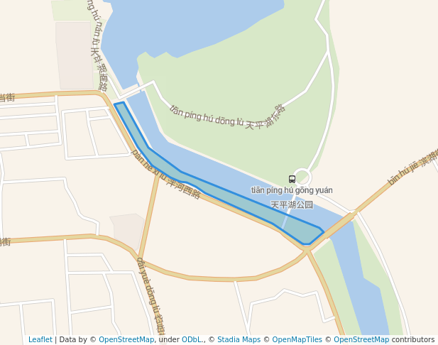 River Walk in Tai An Shi | Map and Routes
