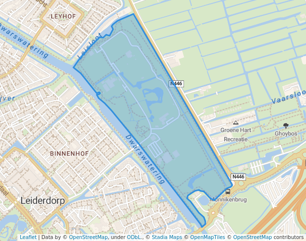 De Bloemerd in Leiderdorp | Map and Routes