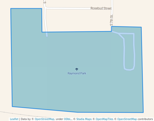 Raymond Park in Raymond | Map and Routes