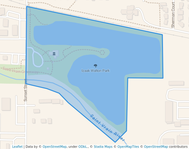Izaak Walton Park in Longmont | Map and Routes