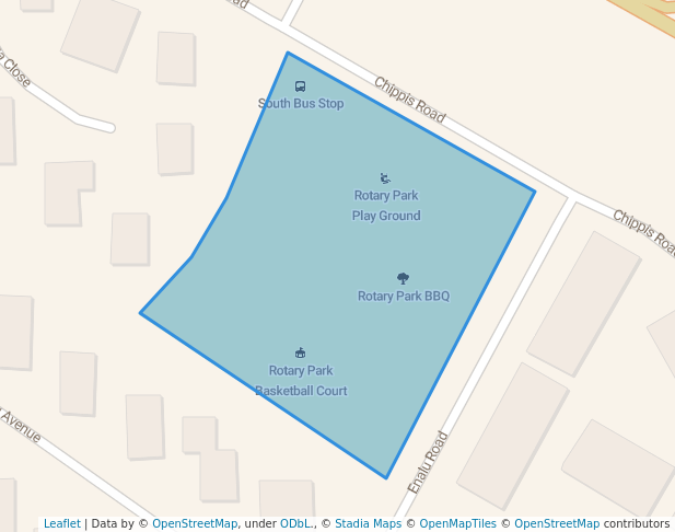 Rotary Park in Nhulunbuy | Map and Routes