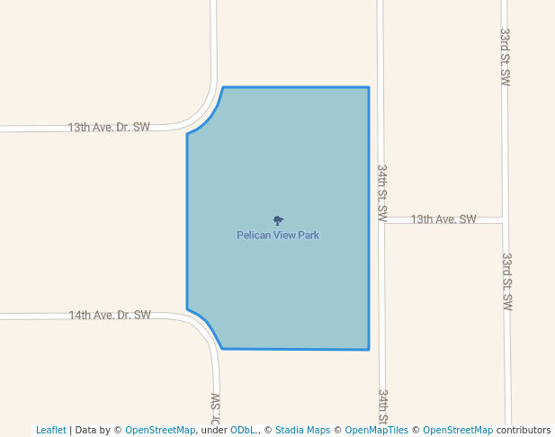 Pelican View Park in Watertown | Map and Routes