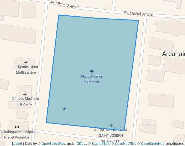 Place d'Armes d'Arcahaie in Arcahaie | Map and Routes