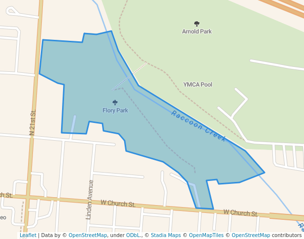 Flory Park in Newark | Map and Routes