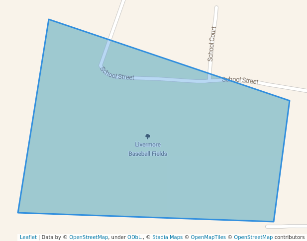 Livermore Baseball Fields in Livermore | Map and Routes