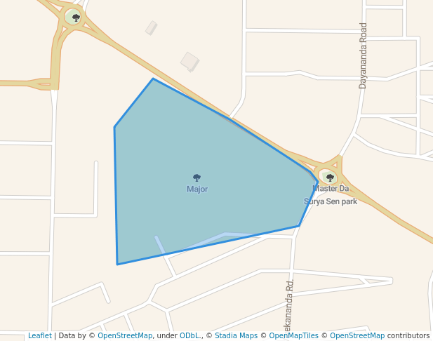 Major in Durgapur | Map and Routes