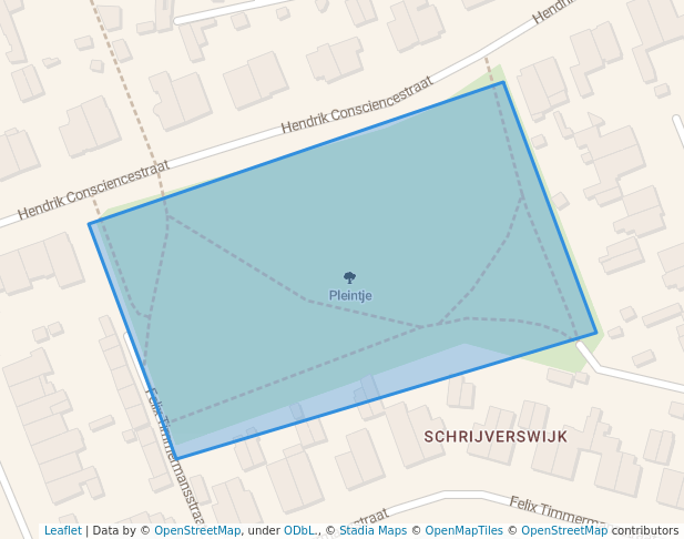 Pleintje in Zele | Map and Routes