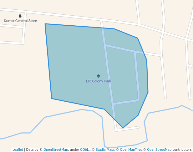 LIC Colony Park in Raipur | Map and Routes