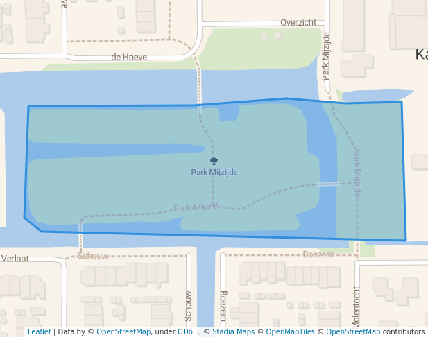 Park Mijzijde in Kamerik | Map and Routes