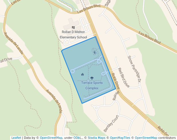 Terrace Sports Complex in Reno | Map and Routes