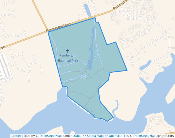 Pemberton Historical Park in Salisbury | Map and Routes