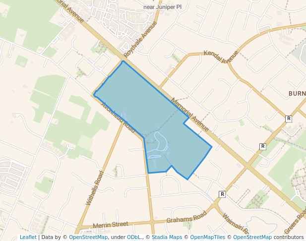 Burnside Park in Christchurch | Map and Routes