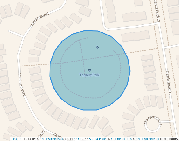 Tannery Park in Richmond Hill | Map and Routes