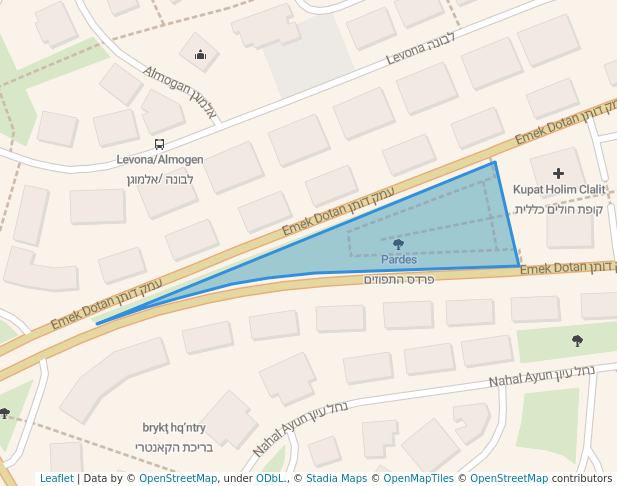 Pardes in Modi'in-Maccabim-Re'ut | Map and Routes