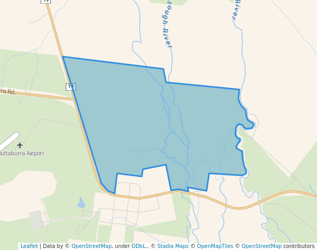 Reserve in Muttaburra | Map and Routes