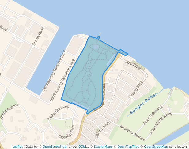 Sembawang Park in Singapore | Map and Routes