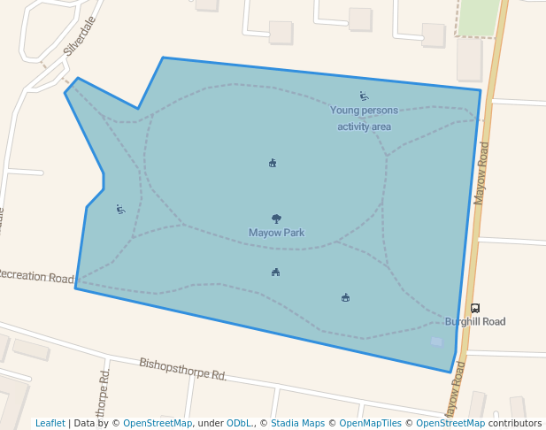 Mayow Park in London | Map and Routes