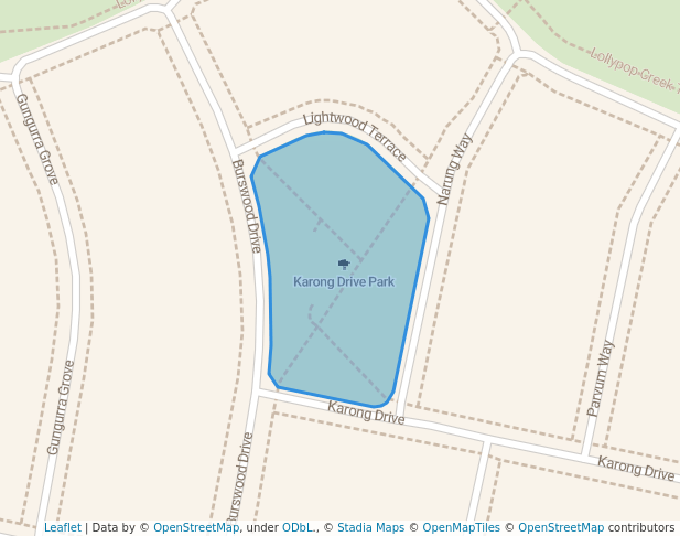 Karong Drive Park in Wyndham Vale | Map and Routes