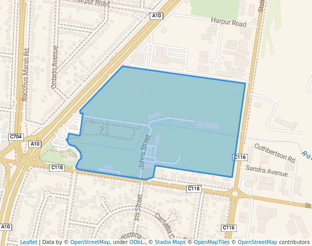 Stead Park in Corio | Map and Routes
