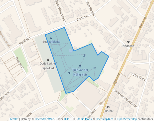 Tuin van het Heilig Hart in Reuver | Map and Routes