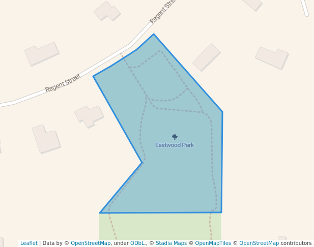 Eastwood Park in Stevens Point | Map and Routes