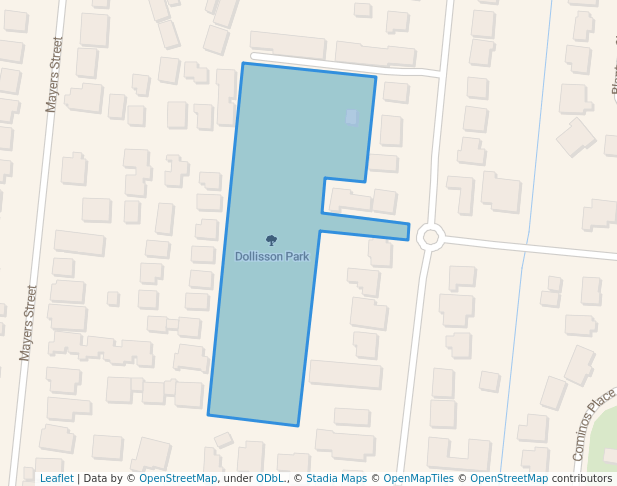 Dollisson Park in Manunda | Map and Routes