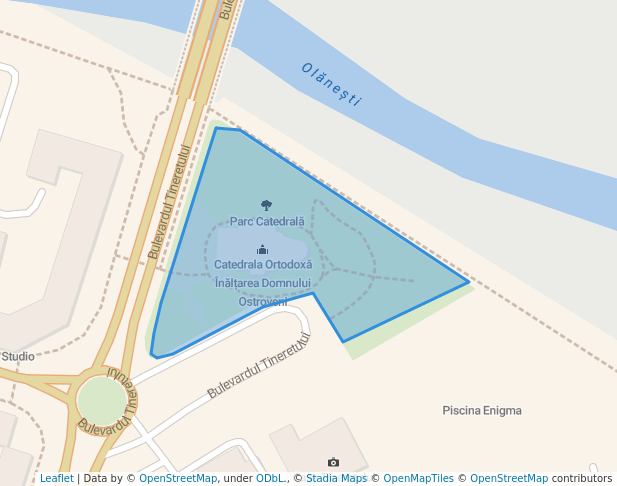 Parc Catedrală in Râmnicu Vâlcea | Map and Routes