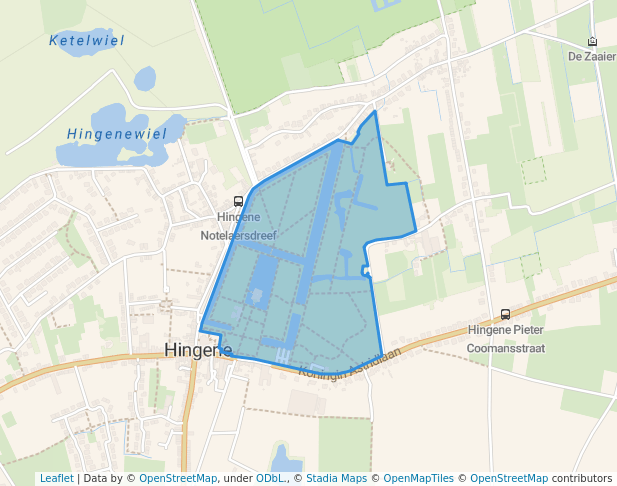 Provinciaal Groendomein d'Ursel in Bornem | Map and Routes