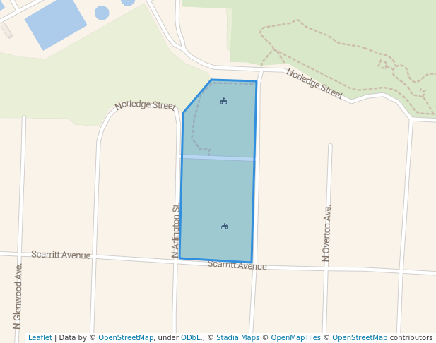 Davis Park in Independence | Map and Routes