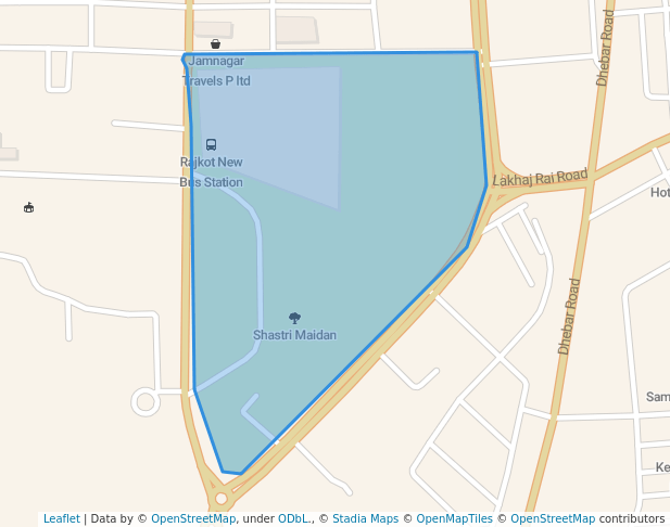 Shastri Maidan in Rajkot | Map and Routes