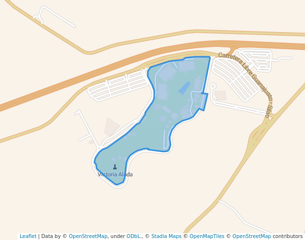 Parque Guanajuato Bicentenario in El Capulín de la Cuesta | Map and Routes