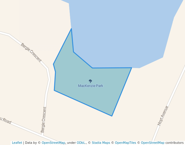 MacKenzie Park in Port McNicoll | Map and Routes