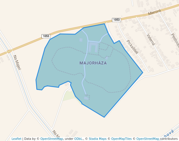 Park Tomášov in Tomášov | Map and Routes