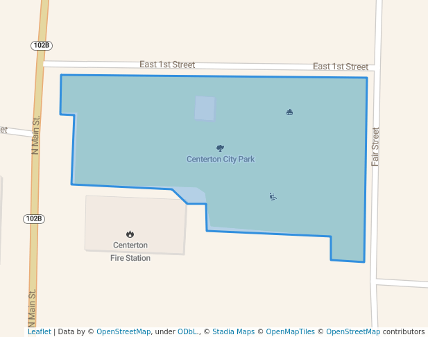 Centerton City Park in Centerton | Map and Routes