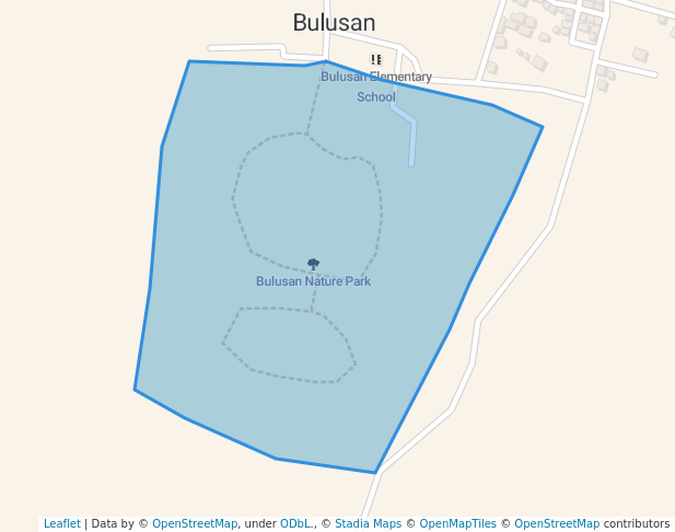 Bulusan Nature Park in Calapan | Map and Routes
