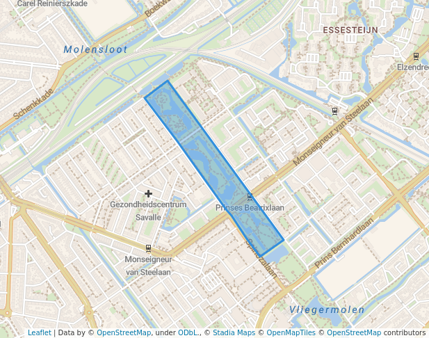 Park 't Loo in Voorburg | Map and Routes
