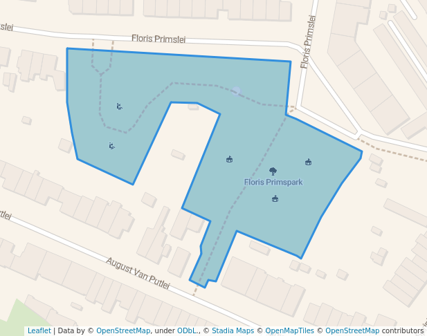 Floris Primspark in Borsbeek | Map and Routes