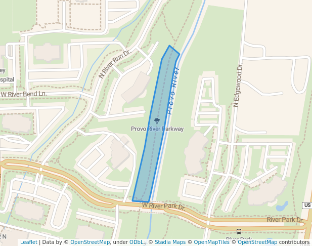 Provo River Parkway in Provo | Map and Routes