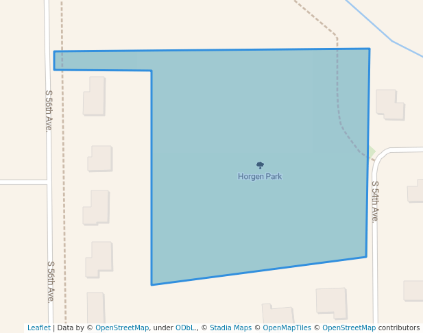Horgen Park in Wausau | Map and Routes